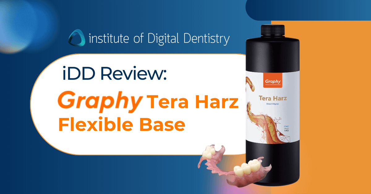 Graphy Tera Herz Flexible Base - Printed Partial Denture Review