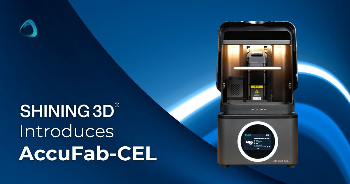 SHINING 3D Introduces the AccuFab-CEL 3D Dental Printer - Institute of Digital Dentistry