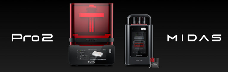Sprintray Releases Two 3D Printers - Midas and the Pro 2