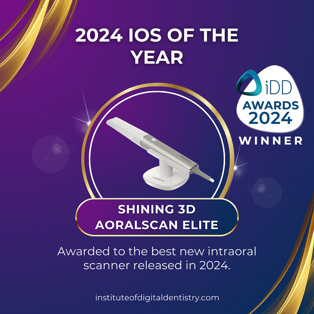 iDD Intraoral Scanner Awards 2024 - Institute of Digital Dentistry