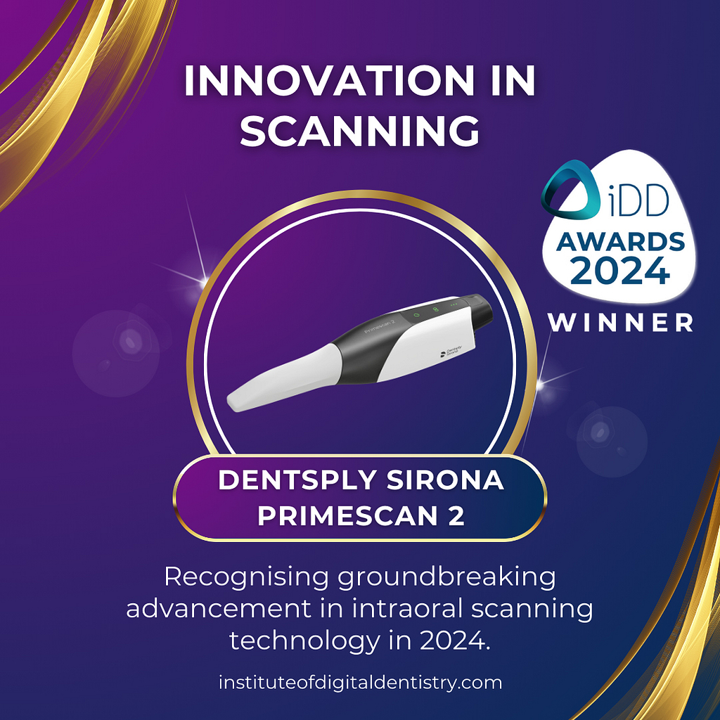 iDD Intraoral Scanner Awards 2024 - Institute of Digital Dentistry