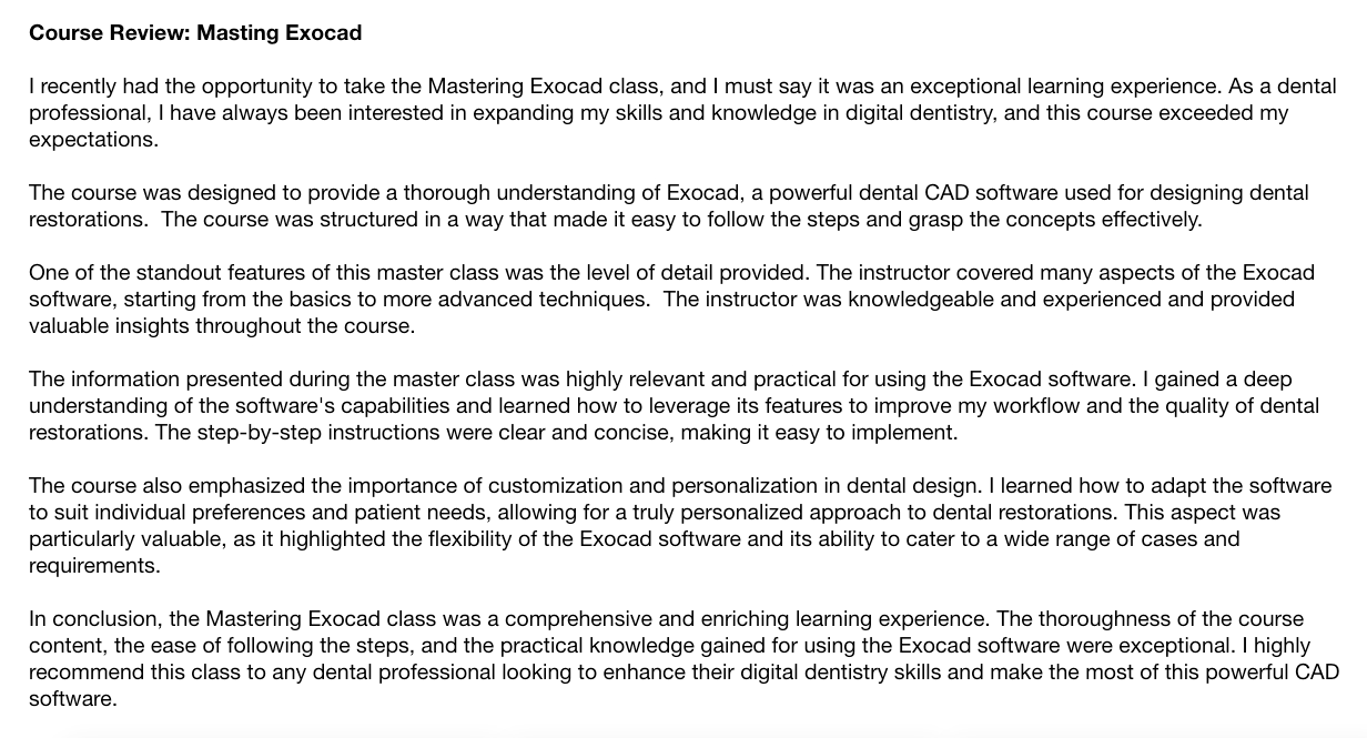 Only Genuine Mastering Exocad Bundle (3 Courses - 83 Lessons)