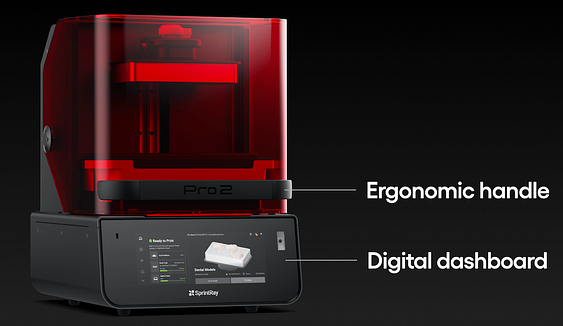 Sprintray Releases Two 3D Printers - Midas and the Pro 2