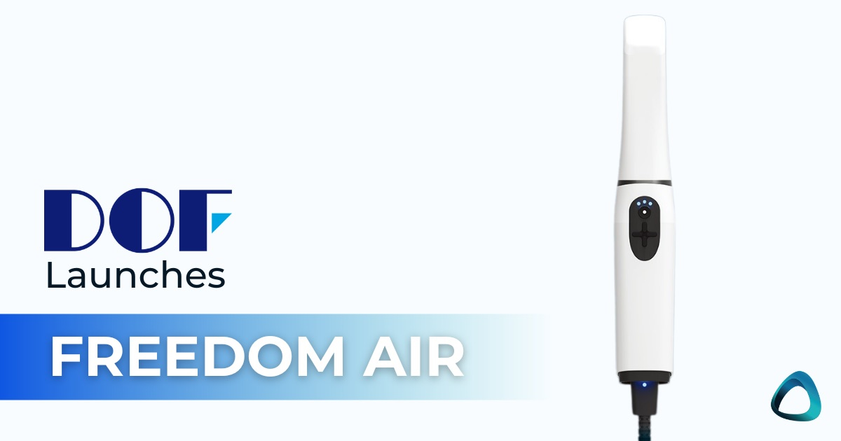 DOF Freedom Air - Intraoral Scanner with Photogrammetry!