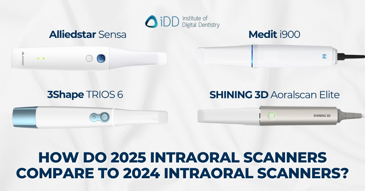 How do 2025 Intraoral Scanners Compare to 2024 IOS?